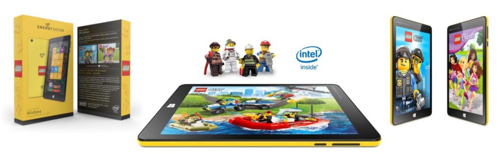Energy Sistem zeigt LEGO-Tablet mit Windows 10 an Bord - TabletHype.de