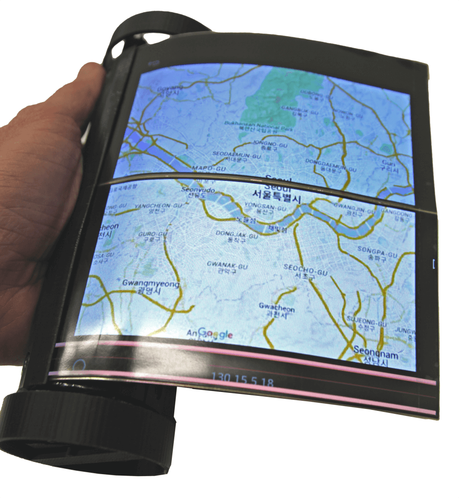Forscher entwickeln rollbares Tablet MagicScroll - TabletHype.de